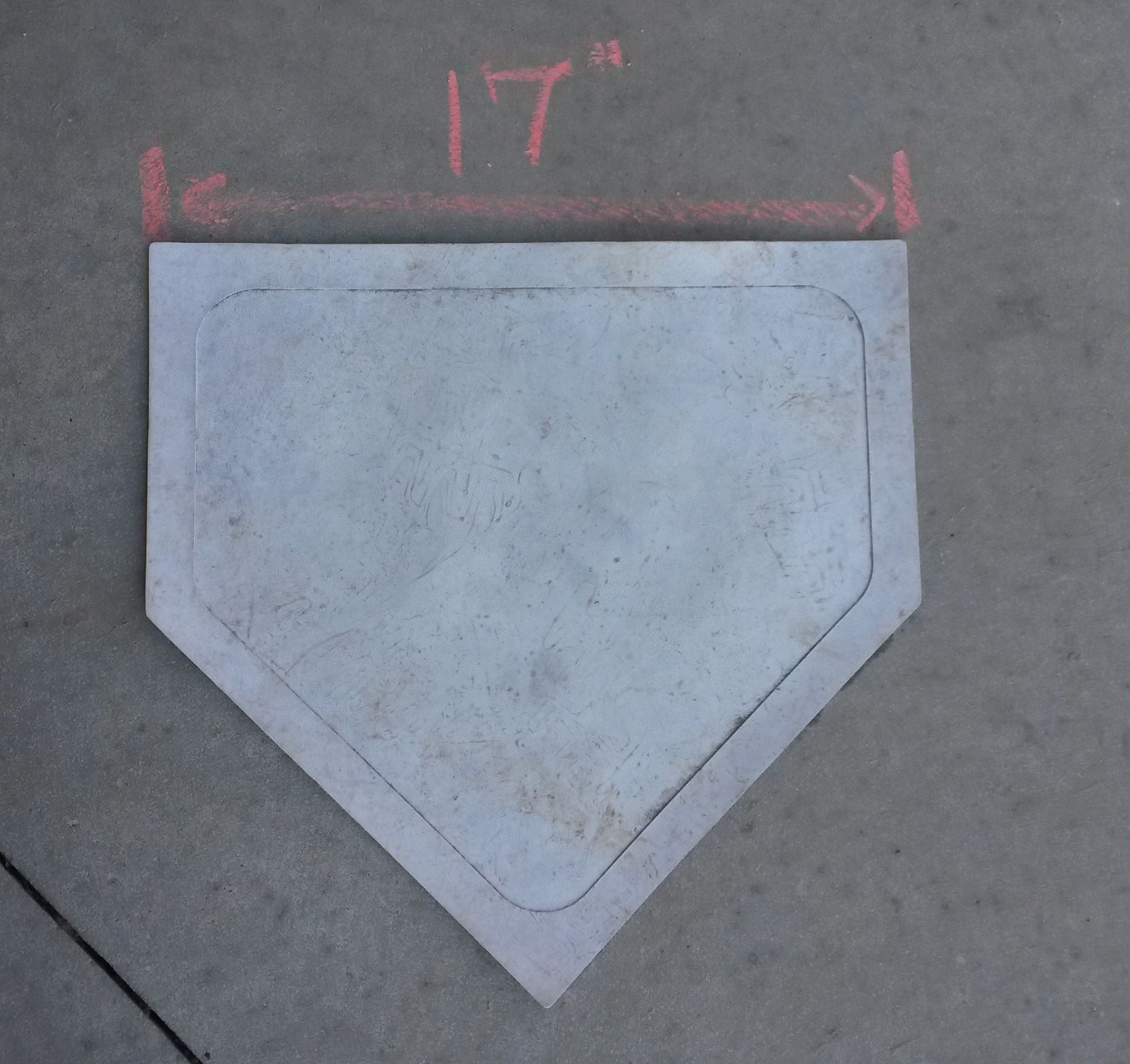 Home Plate is always 17 inches wide – Giving Credit to the Source ...