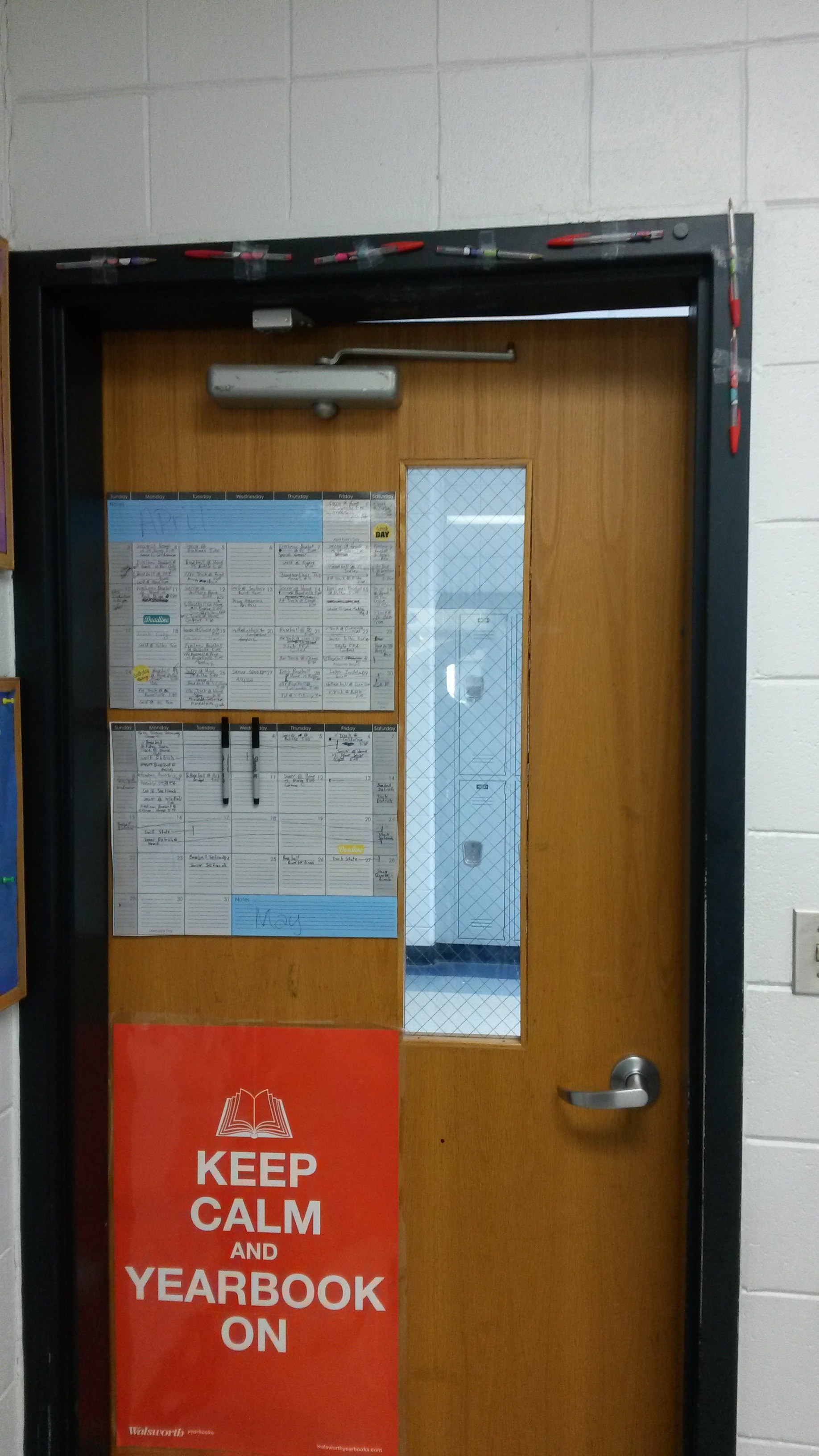 Red Pen Trophy Wall | Intentergy